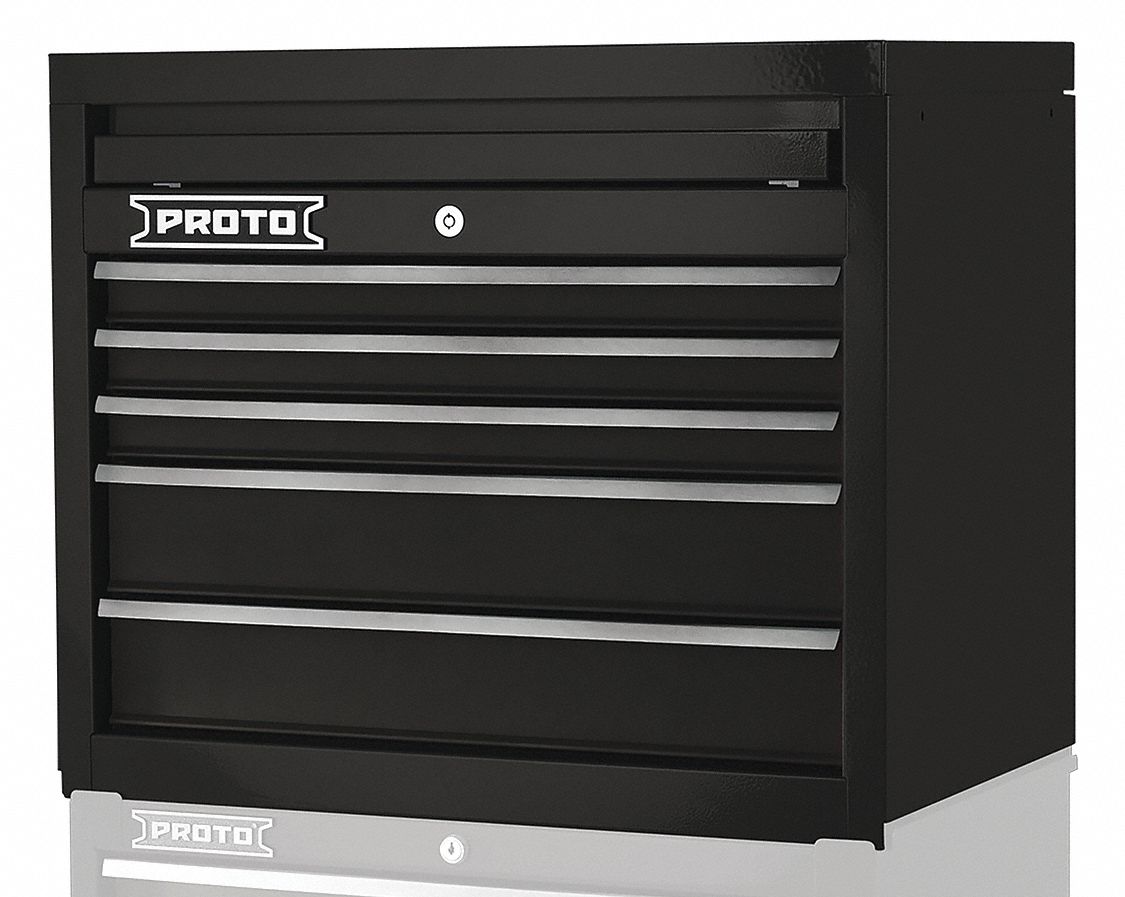 PROTO, Ball Bearing, Black, Top Chest - 48VC57|J542723-5BK - Grainger