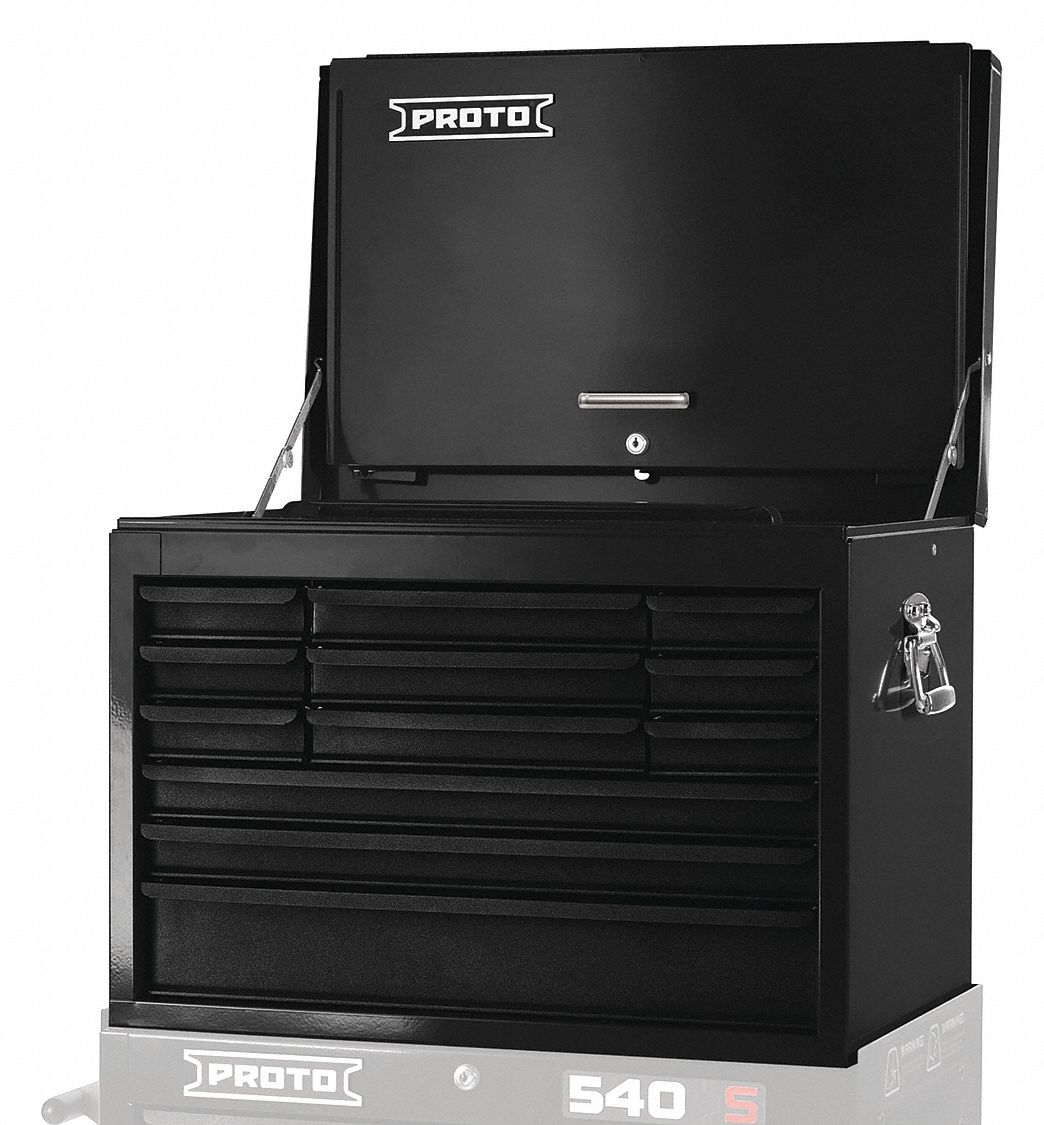 PROTO, Ball Bearing, Black, Top Chest - 48VC79|J542719-12DB-D - Grainger