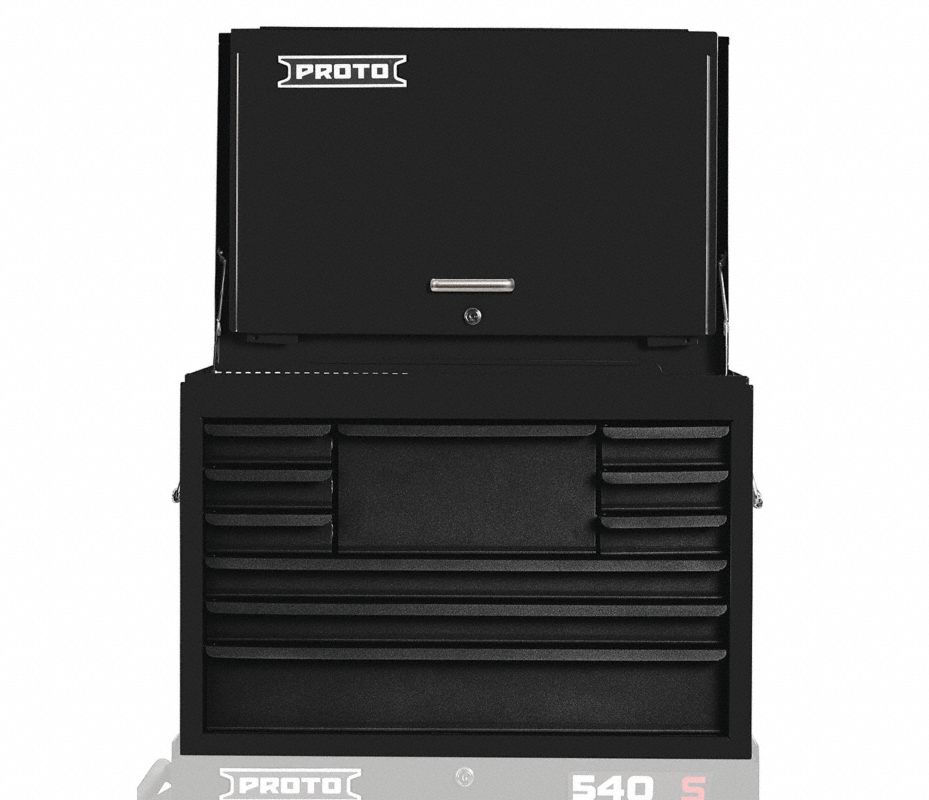 PROTO Gabinete Superior, Pesado, Negro, Altura 19", Ancho 27 ...