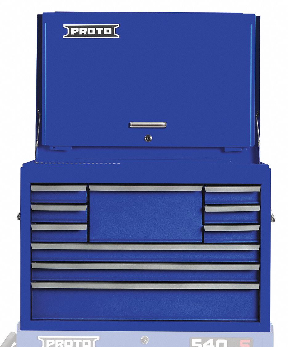 PROTO, Ball Bearing, Blue, Top Chest - 48VC86|J542719-10BL-D - Grainger