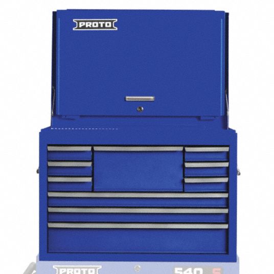 PROTO, Ball Bearing, Blue, Top Chest - 48VC86|J542719-10BL-D - Grainger