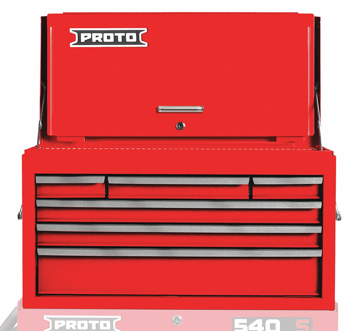 PROTO, Ball Bearing, Red, Top Chest - 48VC89|J542715-6RD-D - Grainger