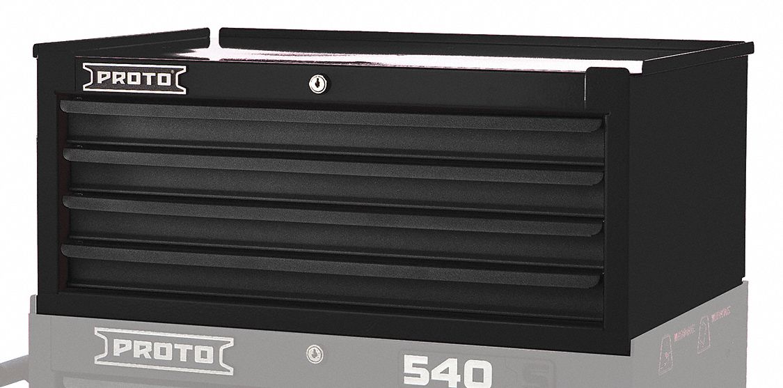 PROTO, 4 Drawers, Heavy Duty, Intermediate Chest - 48VD04|J542710-4DB ...