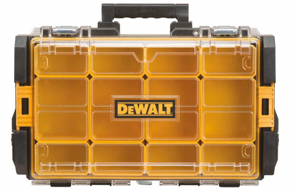 DEWALT Tough System, 21 3/4 in W x 13 1/8 in D x 4 1/2 in H, Plastic ...