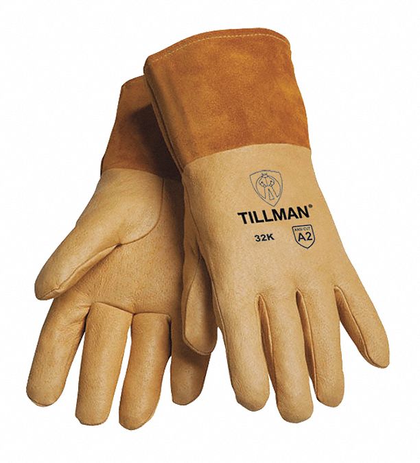 Straight Thumb, Straight Cuff, 2X Hw Pigskn Mig W/ Kev Lining - 48W296 ...