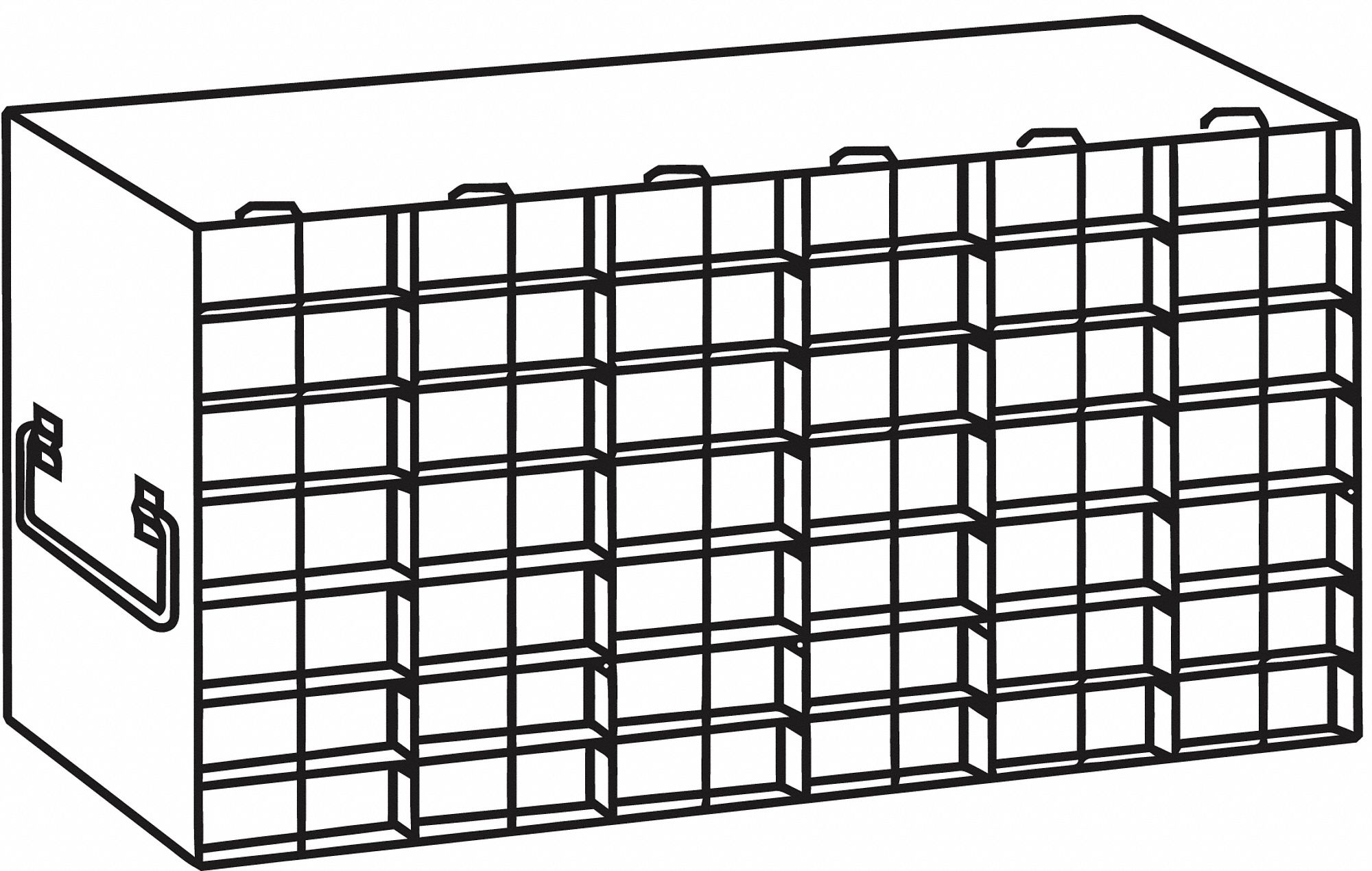 22 3/4 in Overall Lg, 9 1/4 in Overall Wd, Freezer Rack - 48WF39 ...