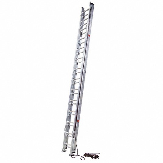 LITTLE GIANT, 24 ft Overall Ht, Aluminum, Extension Ladder - 48WJ48 ... LITTLE GIANT, 24 ft Overall Ht, Aluminum, Extension Ladder - 48WJ48 ...