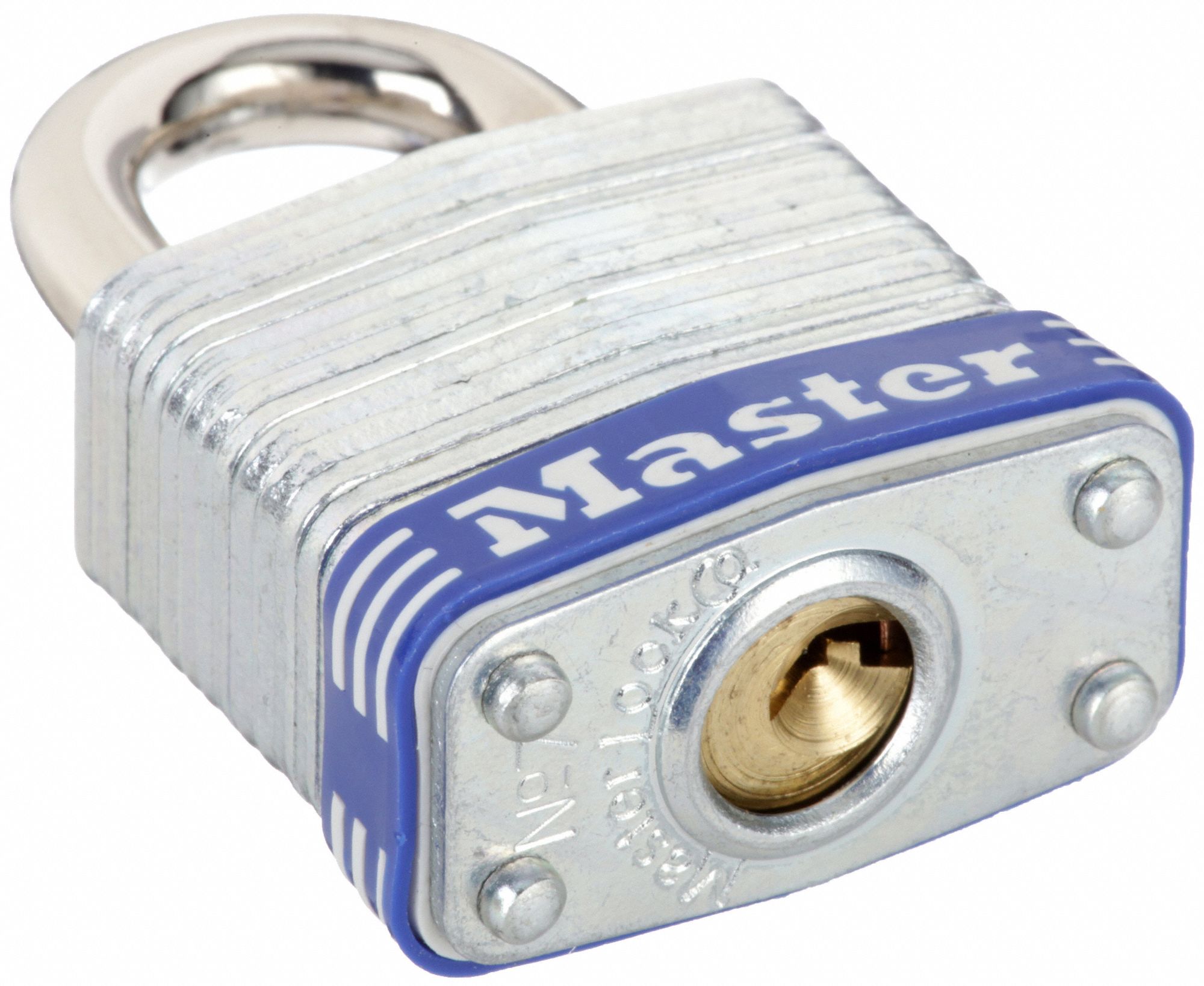 MASTER LOCK Padlock: 9/16 in Vertical Shackle Clearance, 1/2 in ...