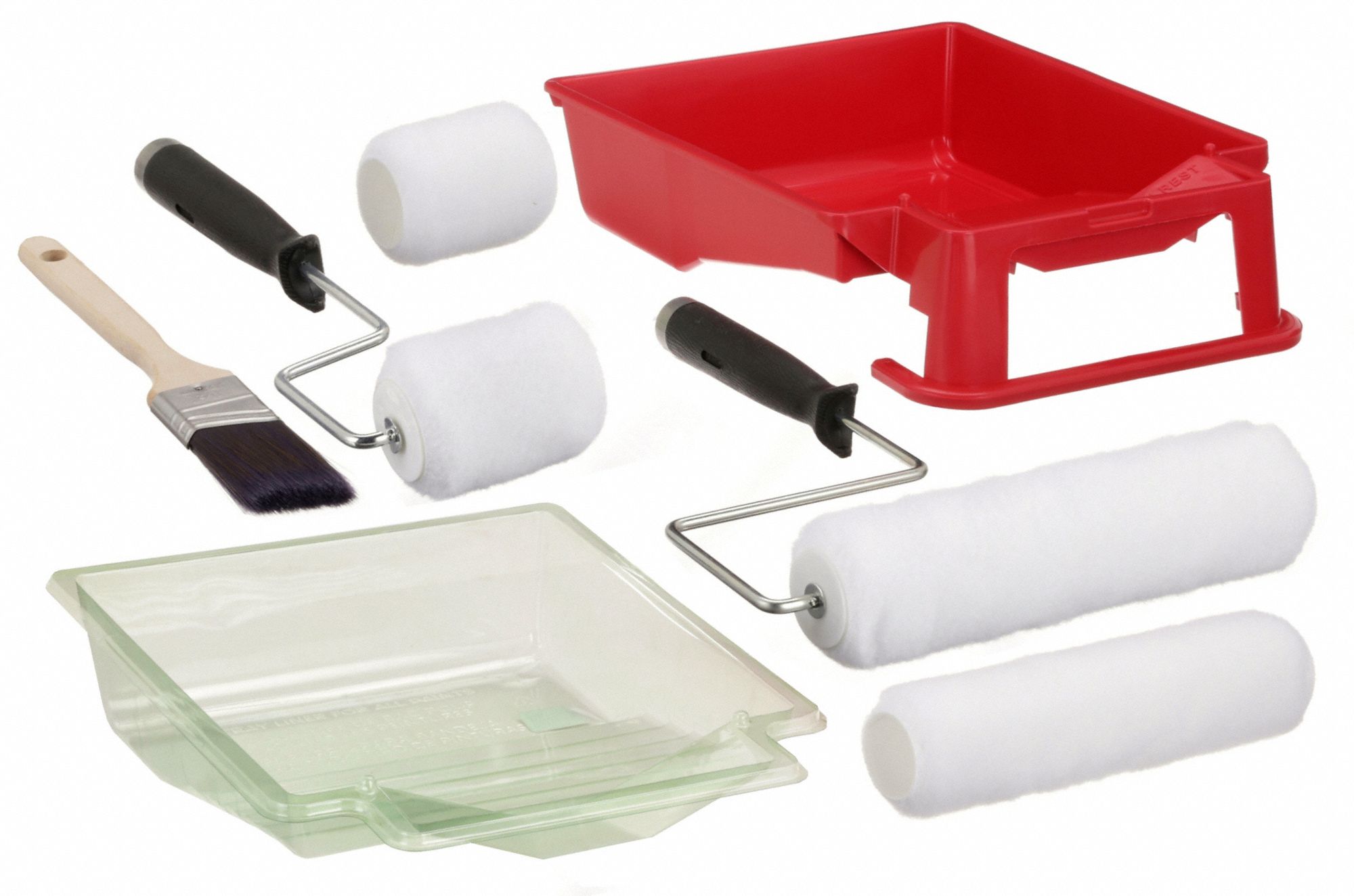 SHUR-LINE, Cage Roller Frame, 3 in_9 in Roller Lg, Paint Roller Kit ...