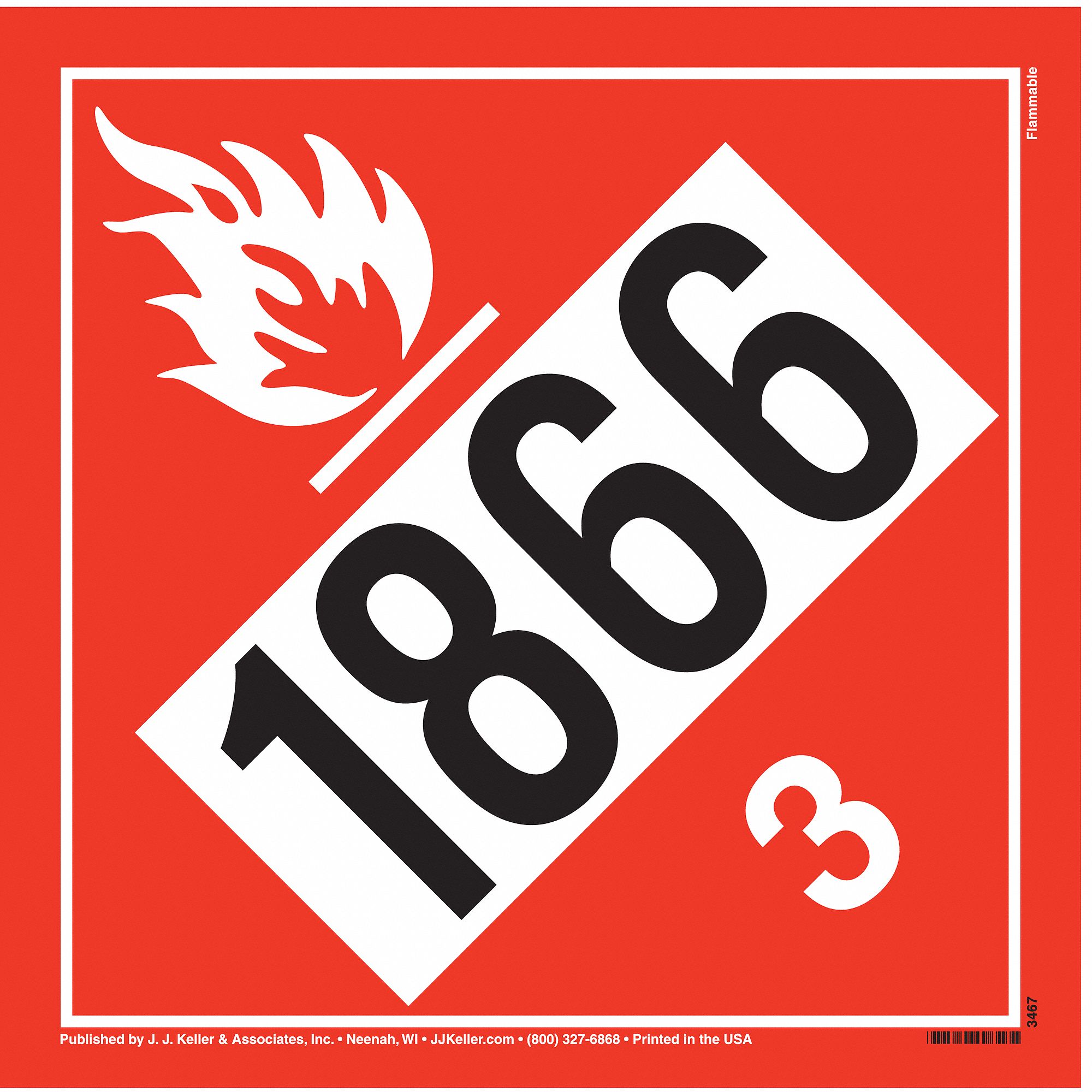 Flammable Liquid UN1866, 10 3/4 in Label Wd, DOT Container Placard ... Flammable Liquid UN1866, 10 3/4 in Label Wd, DOT Container Placard ...