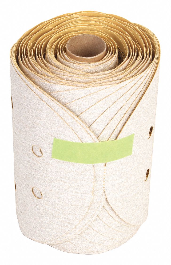 PSA Paper Dust Free Disc Roll,Fine - Grainger