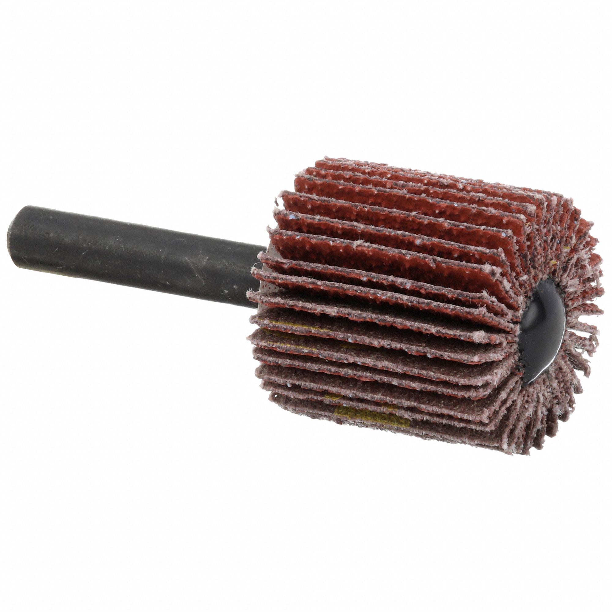 3M, 1 in Dia x 1 in W, 1/4 in Straight-Shank, Flap Wheel - 48XC81 ...