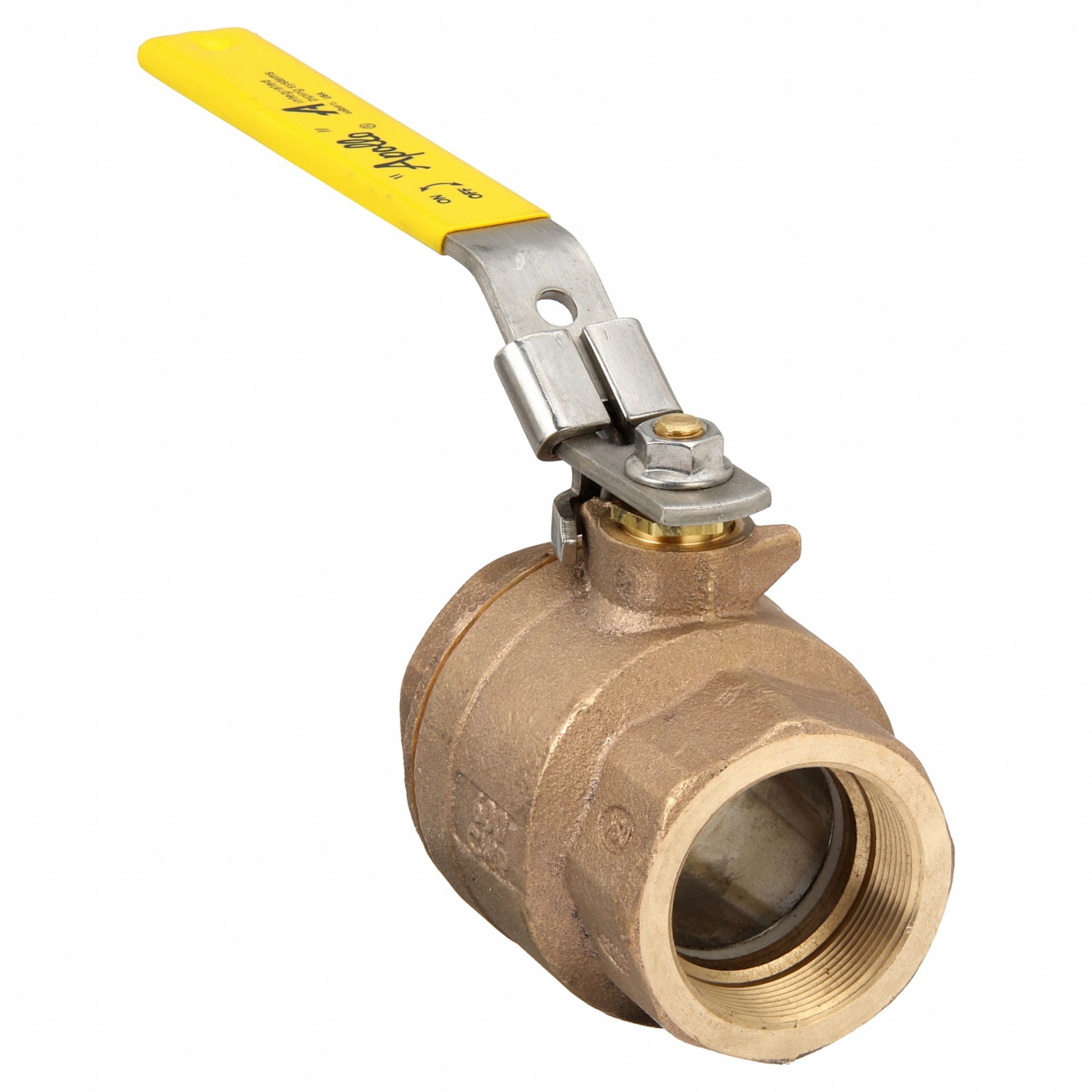 APOLLO, 2 in, Bronze, Manual Two-Way Ball Valve - 48XH72|77C10827A - Grainger