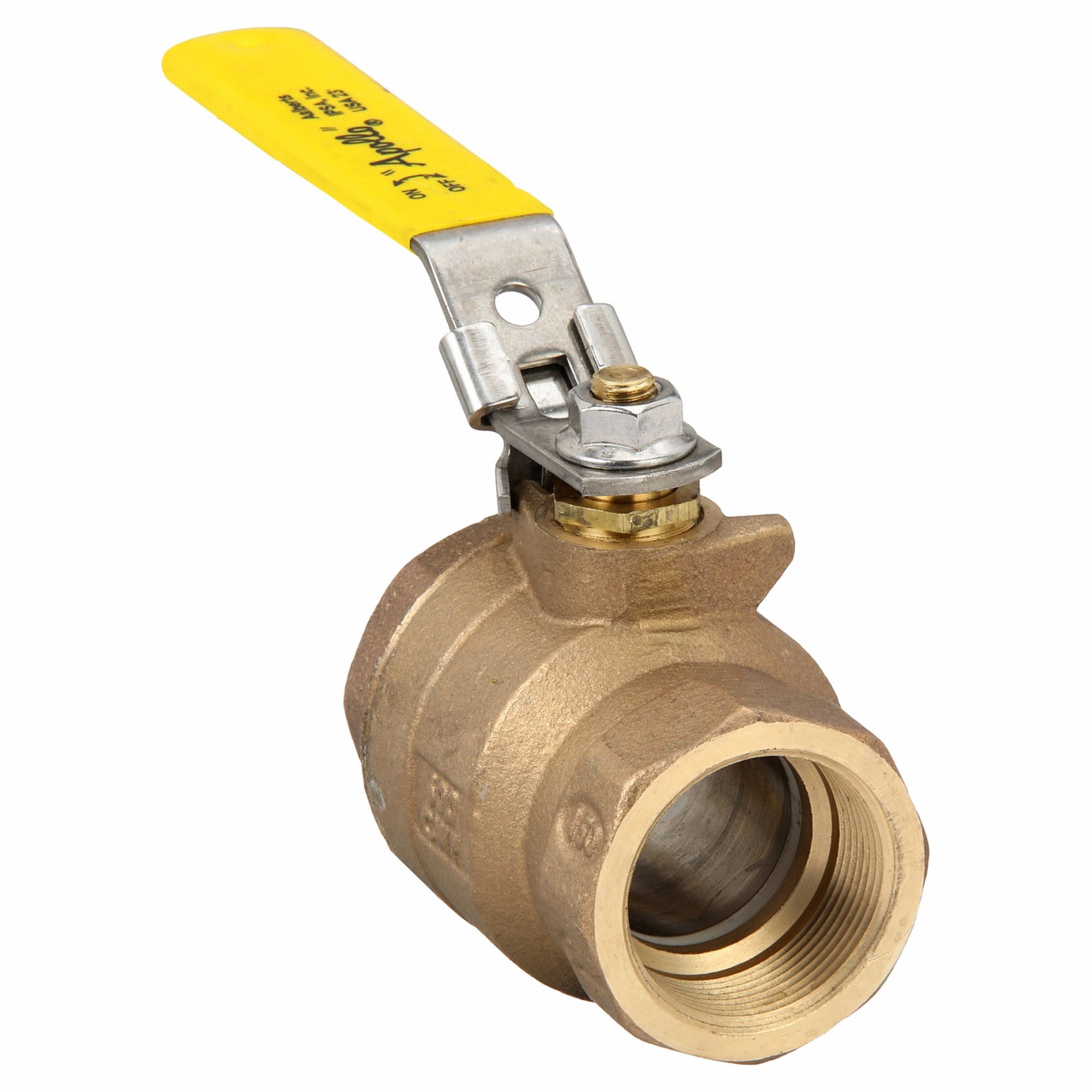 APOLLO, 1 1/2 in, Bronze, Manual Two-Way Ball Valve - 48XH76|77C10727A - Grainger