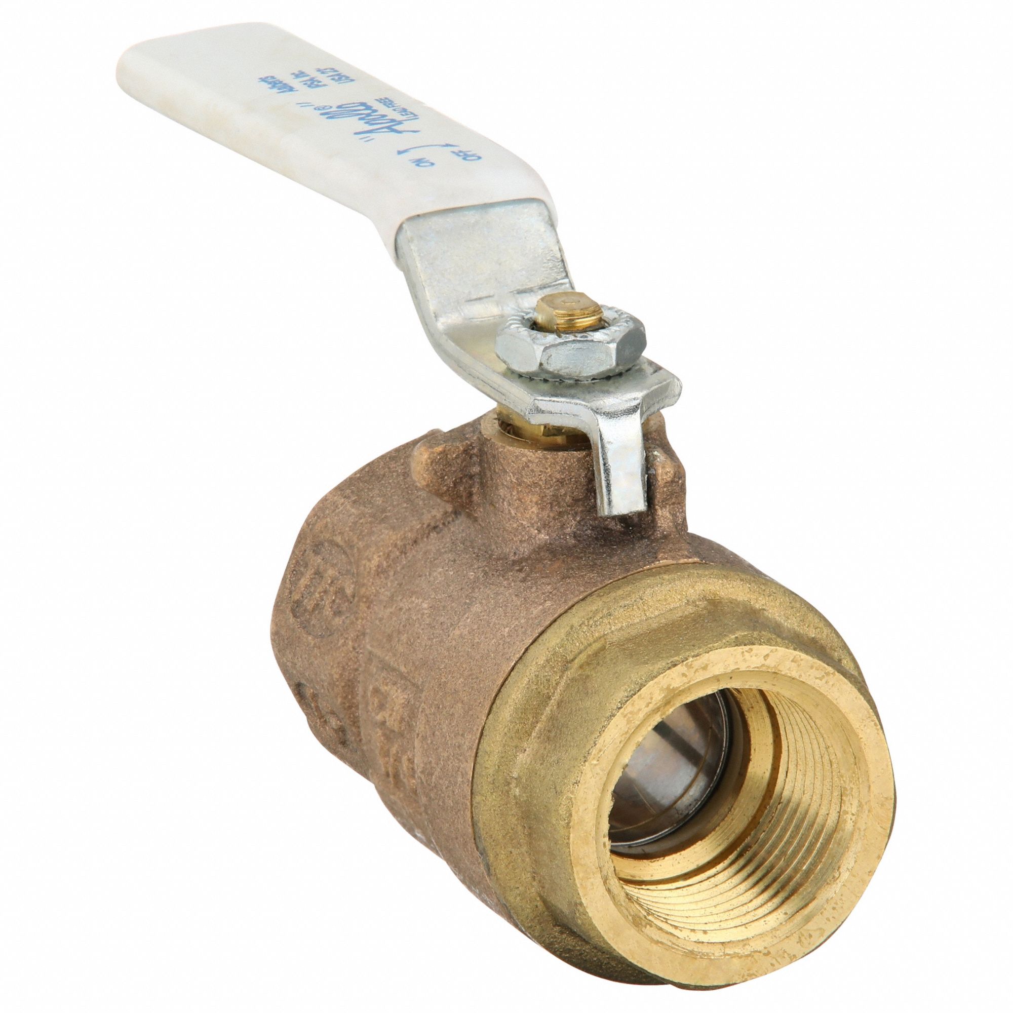 APOLLO, 3/4 in Size, Brass/Bronze, Manual Two-Way Ball Valve - 48XH96|77CLF10401A - Grainger