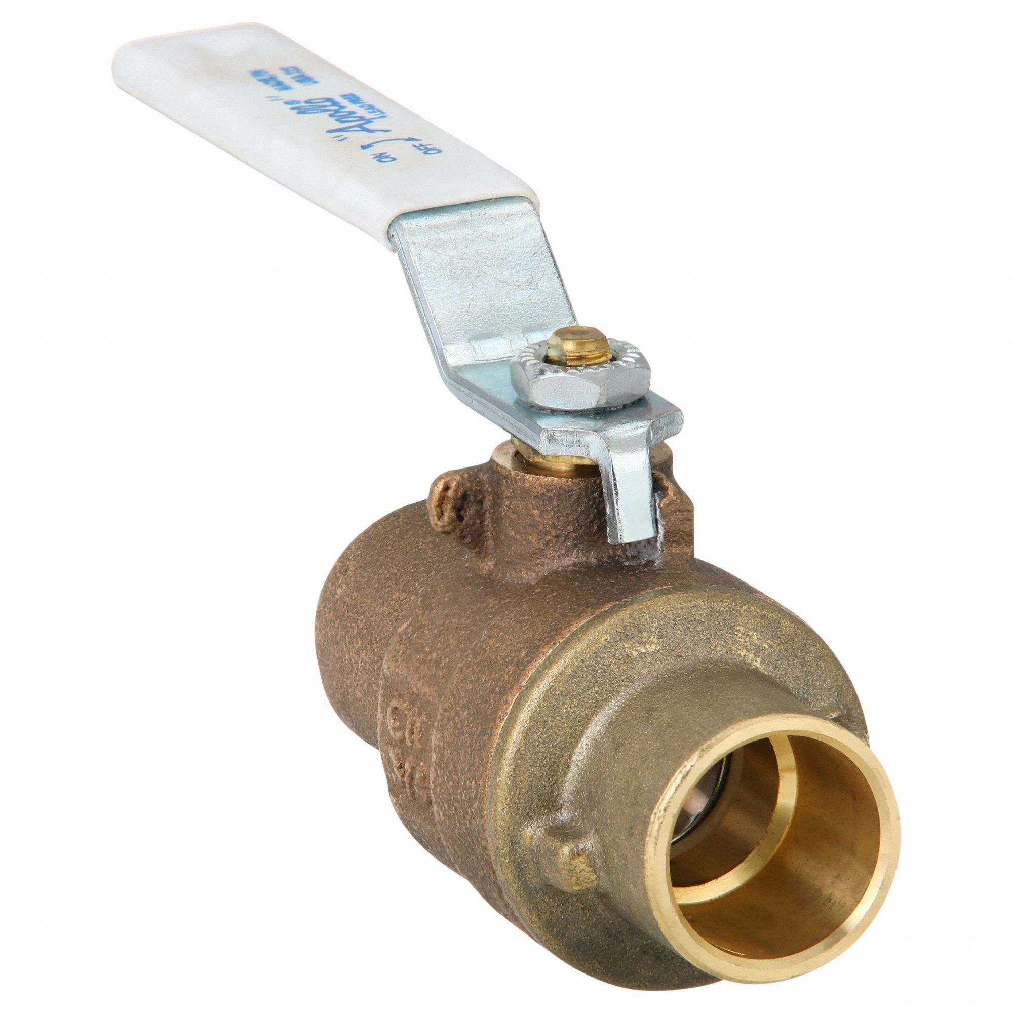 APOLLO, 3/4 in Size, Brass/Bronze, Manual Two-Way Ball Valve - 48XJ04|77CLF20401A - Grainger