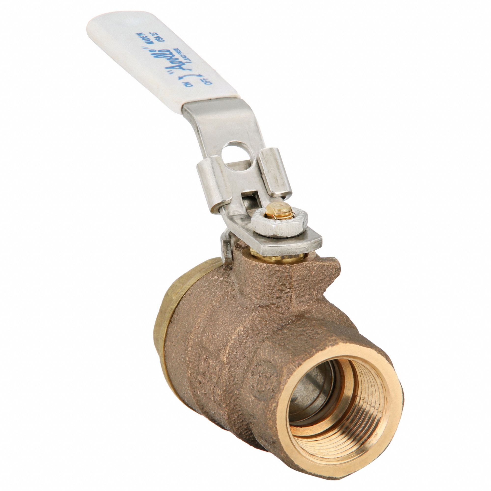 APOLLO, 3/4 in Size, Brass/Bronze, Manual Two-Way Ball Valve - 48XJ30|77CLF10427A - Grainger