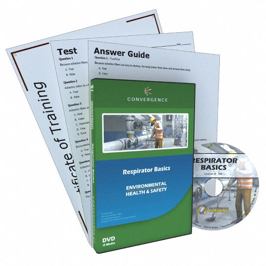 Respirator Basics Safety Training Program, DVD, Repirator Training ...