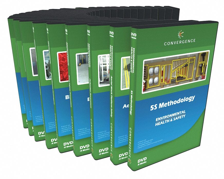 Safety Training Program, DVD, Wafehouse Safety, English, 466 min - Grainger