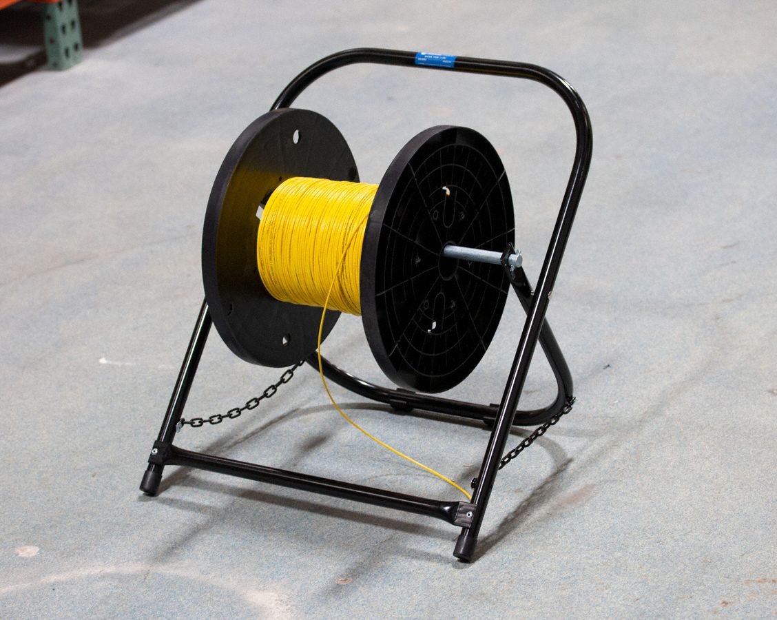 JONARD TOOLS Reel Rack: 1 Spindles, 21 in x 14 in x 27 in, For 17 in ...