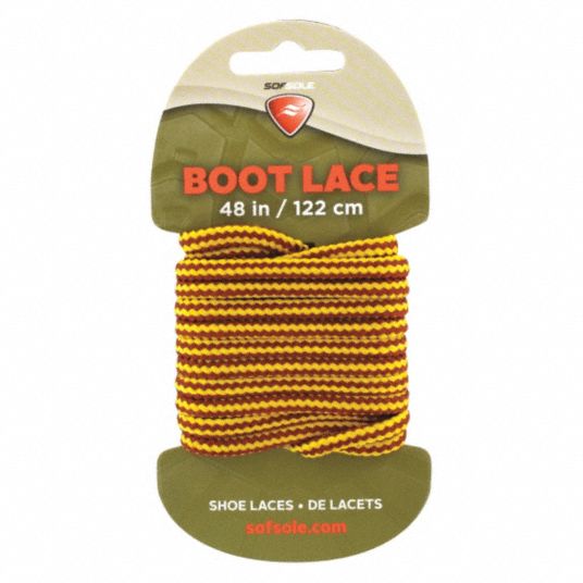 SOF SOLE, Brown/Gold, 6 in Work Boots, Boot and Shoe Laces - 48XP59 ...