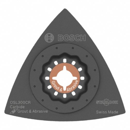BOSCH, 3 in Blade Wd, 3 in Blade Lg, Oscillating Scraper Blade - 48XW99 ...