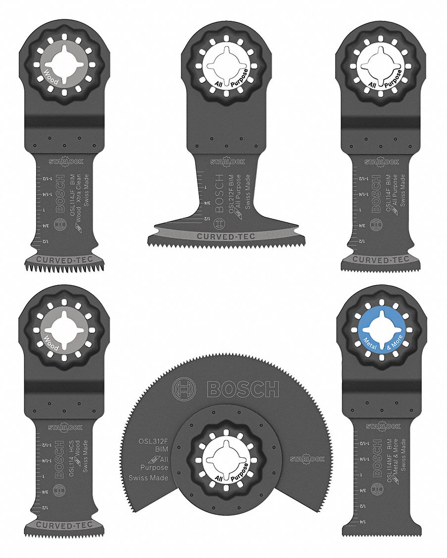 6 Blades, Cutting Blade, Cutting Blade Set - 48XX19|OSL006 - Grainger