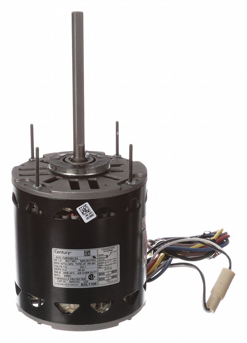 CENTURY, BDL1106, Direct Drive Fan/Blower Motor - 48Y525|BDL1106 - Grainger