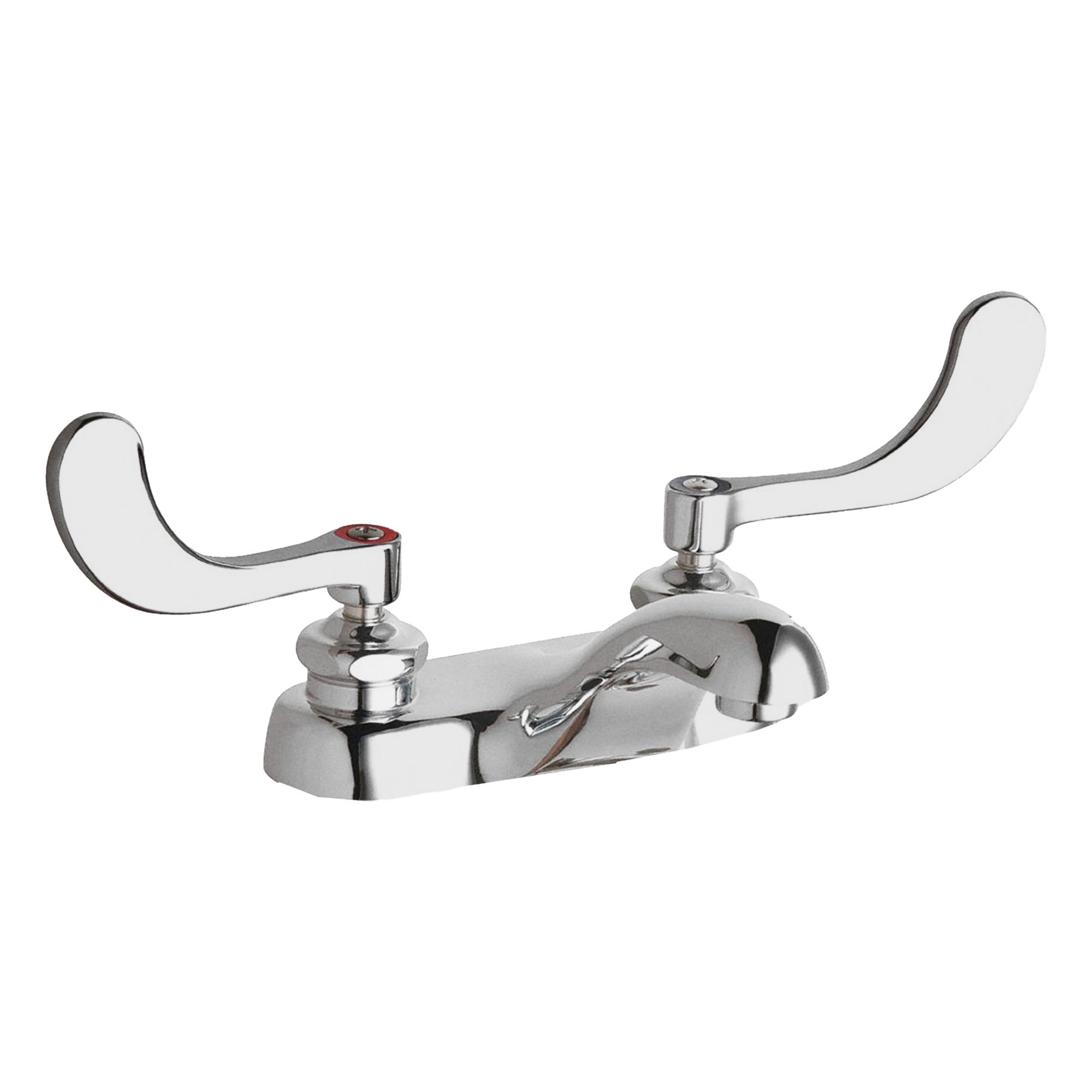 CHICAGO FAUCETS, 802, Cast Brass, Low Arc Bathroom Faucet - 48YD84|802 ...
