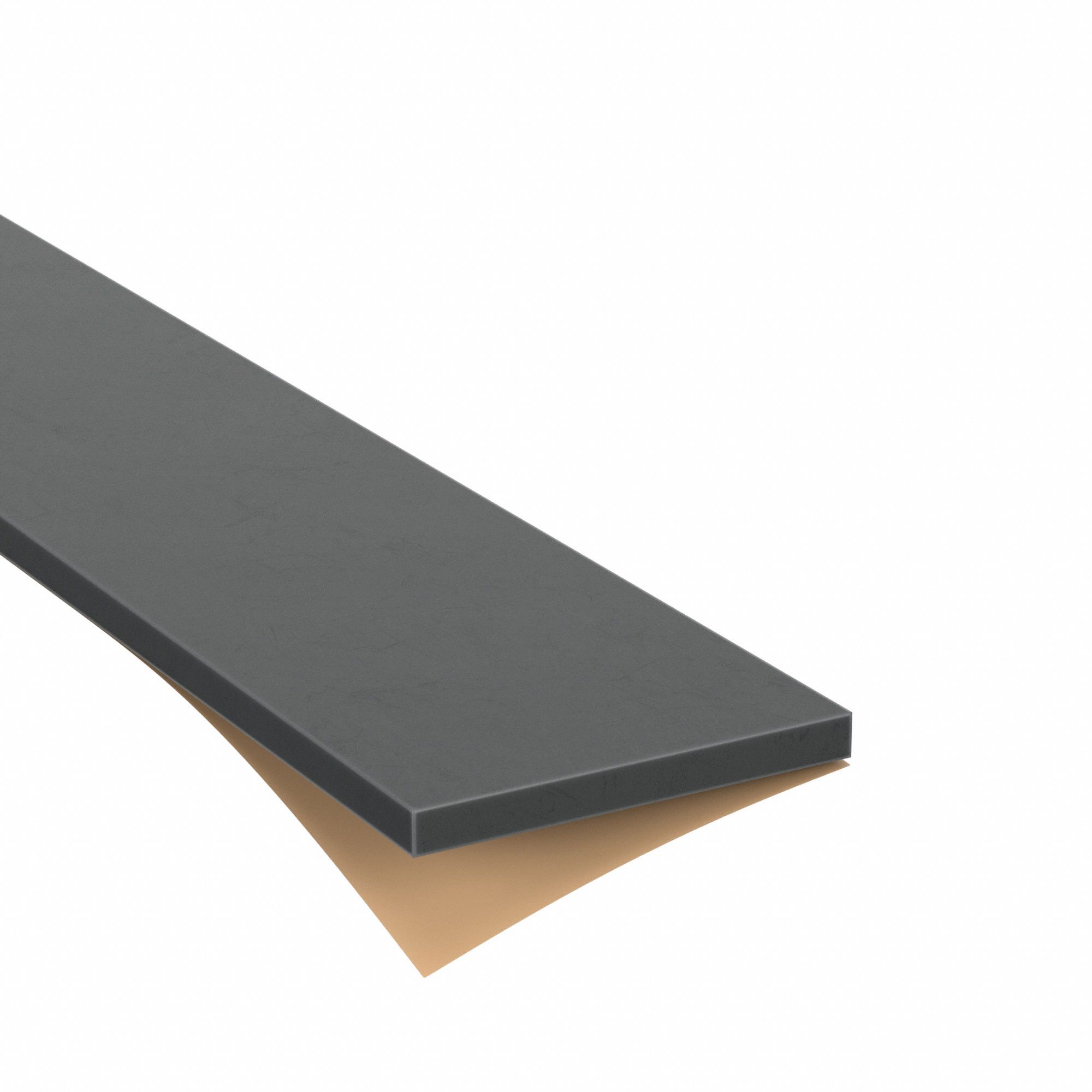 Polyurethane, Std, Rubber Strip - 48YL72|70S0P-90A-6X6 - Grainger