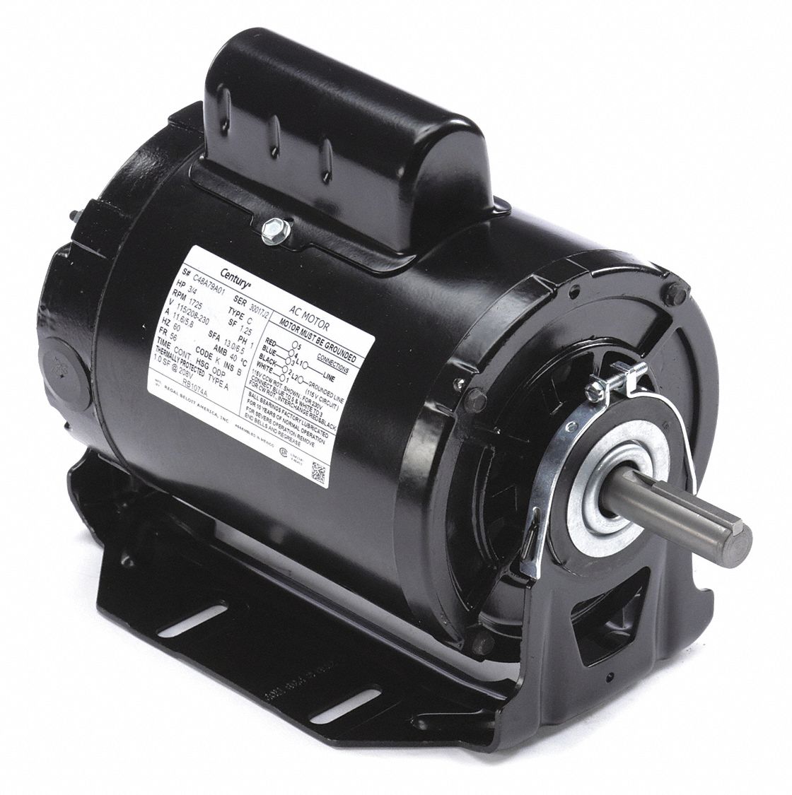 CENTURY, MODEL-RFHP-48FR - 48Z375|RB1074A - Grainger