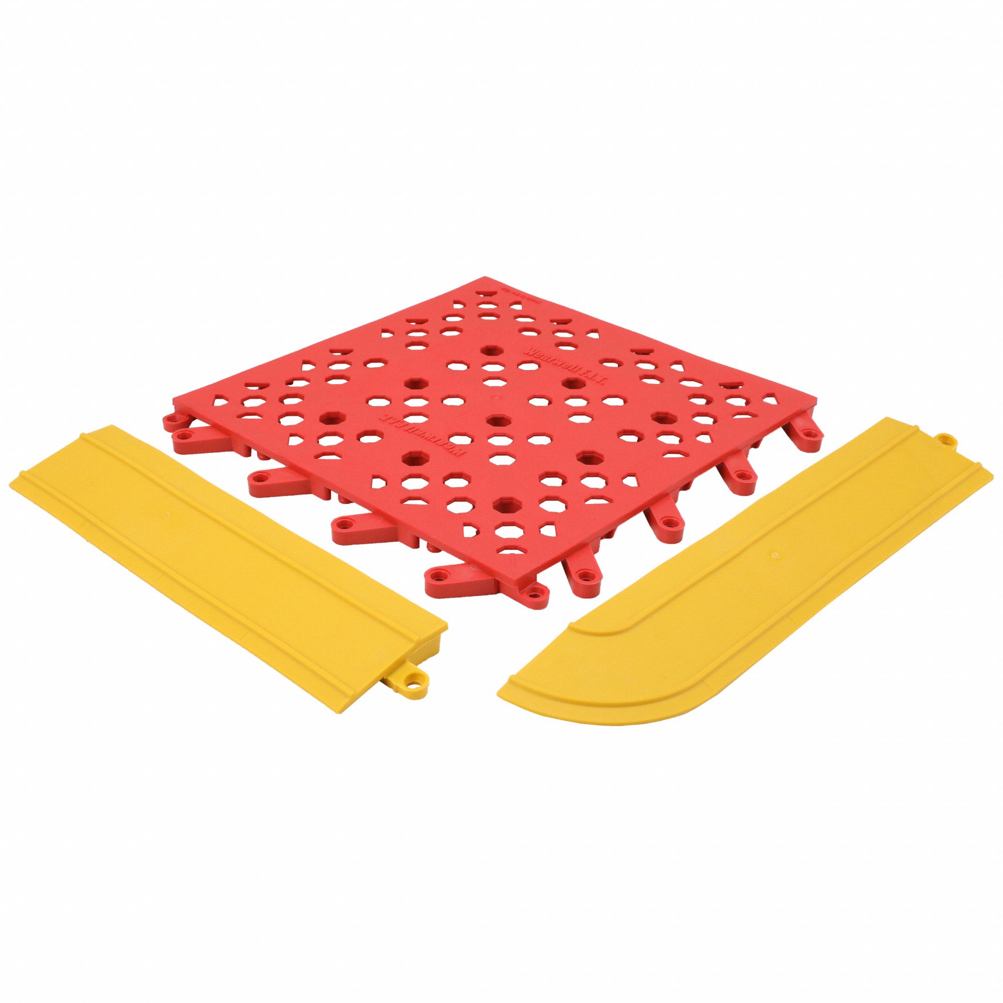 Interlocking Drainage Mat Kit, 27 in x 42 in, Interlocking Drainage Mat ...