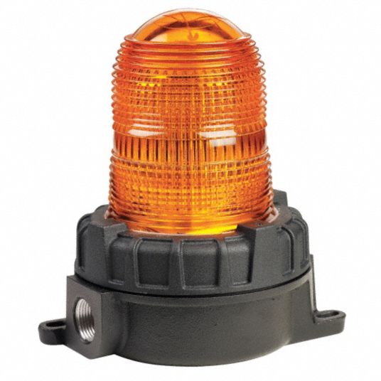 FEDERAL SIGNAL, 24V DC, 8 3/16 in Overall Ht, Warning Light - 48Z703 ...