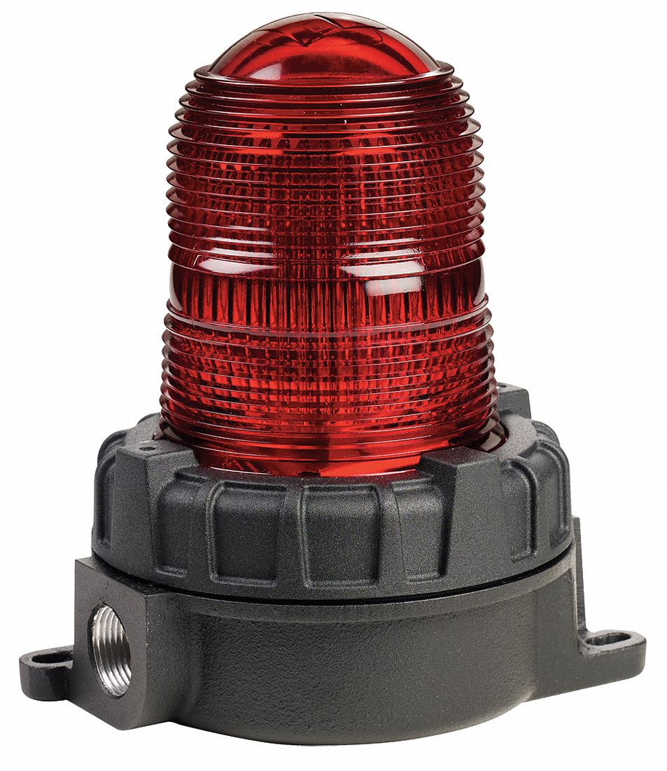 FEDERAL SIGNAL, 24V DC, 8 3/16 in Overall Ht, Warning Light - 48Z704 ...