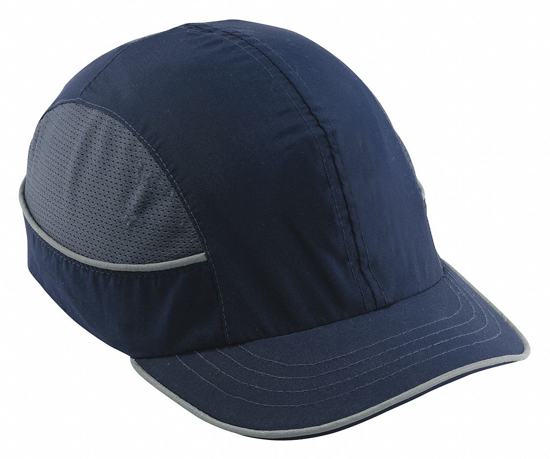 ERGODYNE BUMP CAP, VENTED, ABS, HOOK AND LOOP, SHORT BRIM BASEBALL ...