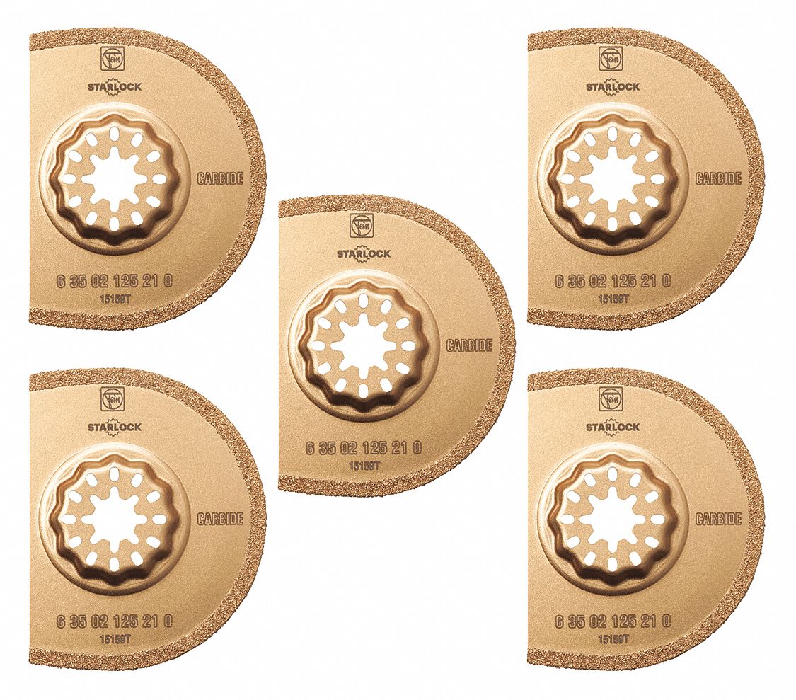 FEIN, 3 in Blade Wd, 3 in Blade Lg, Oscillating Scraper Blade - 48ZA92 ...