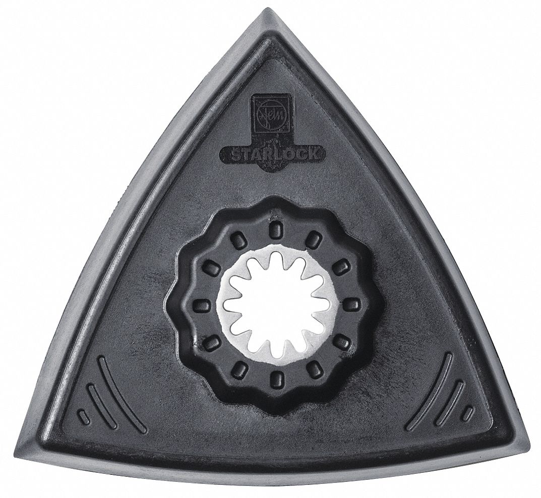 FEIN, 3 3/16 in Wd, Hook-and-Loop, Oscillating Tool Backing Pad ...