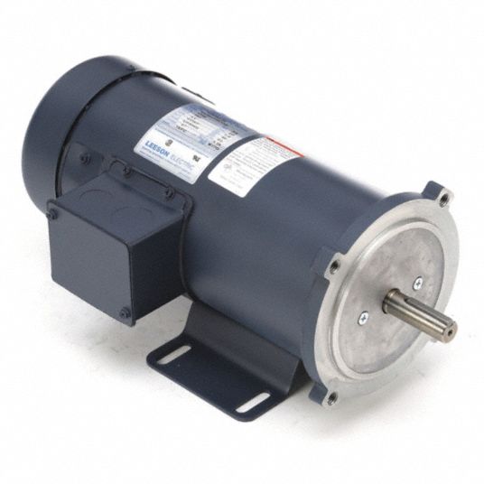 LEESON, 3/4 HP, 1,750 Nameplate RPM, DC Permanent Magnet Motor - 48ZG65 ...