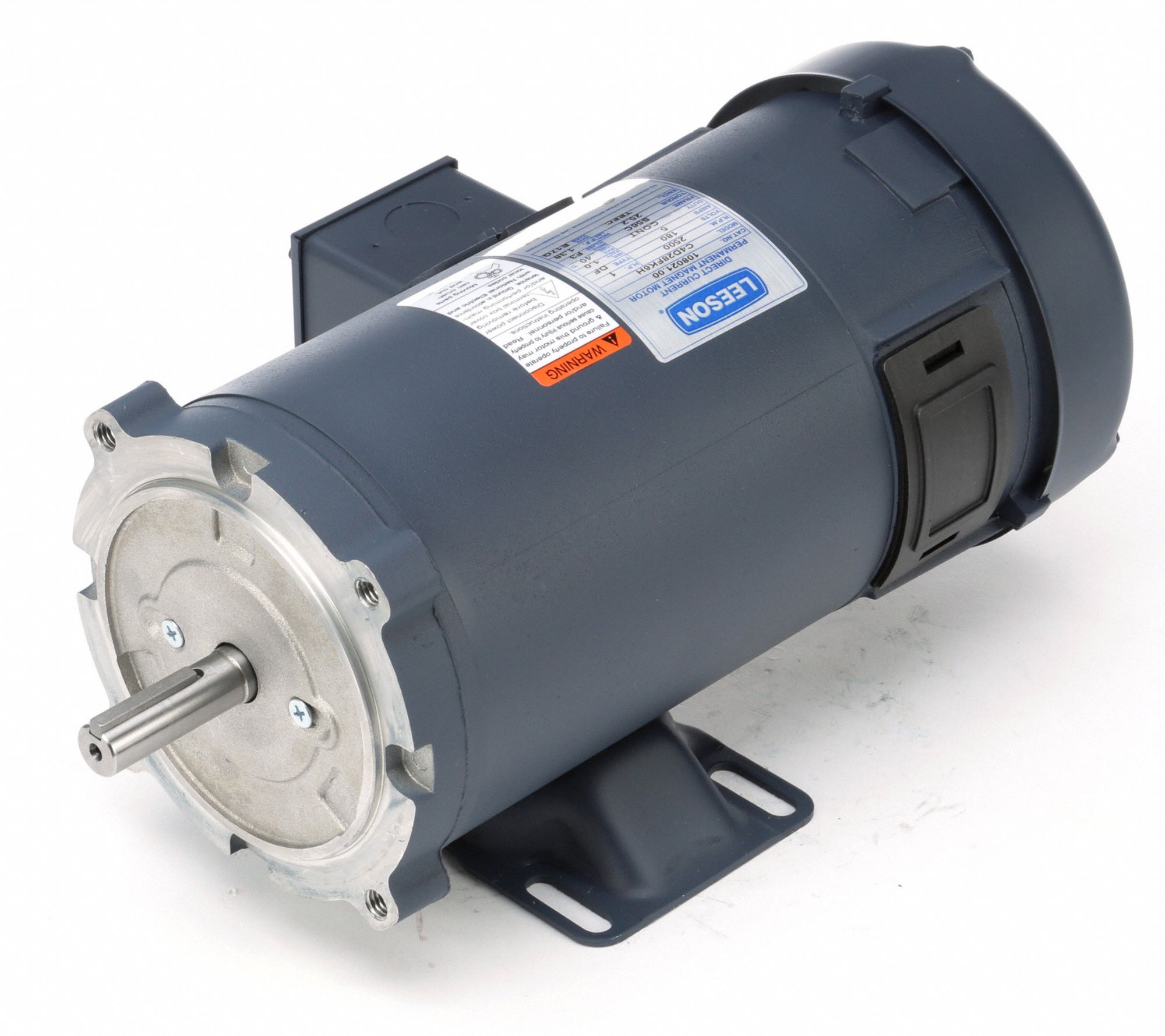 LEESON DC Permanent Magnet Motor: 1 HP, 2,500 Nameplate RPM, 56C Frame ...