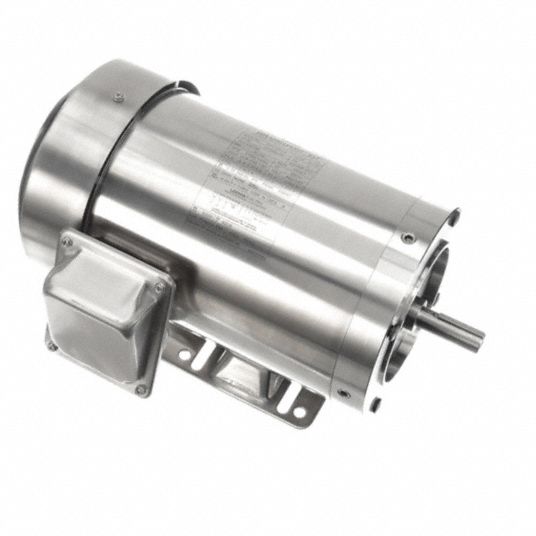 LEESON, Three-Phase, 1 hp Horsepower, Washdown Motor - 48ZH69|191558.00 ...