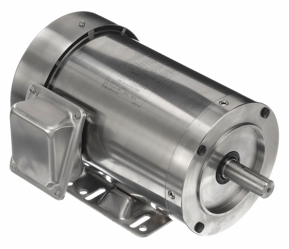 LEESON Motor,1 HP,1150 rpm,208-230/460V - 48ZH82 | 191528.00 - Grainger ...