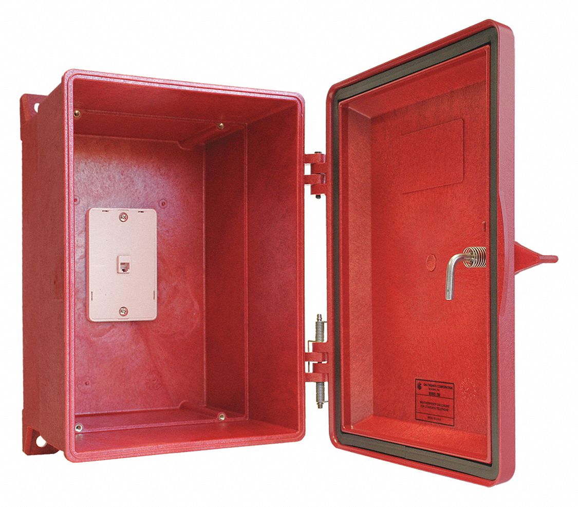 HUBBELL GAI-TRONICS, Modular Jack/Spring Door Return, Weatherproof ...