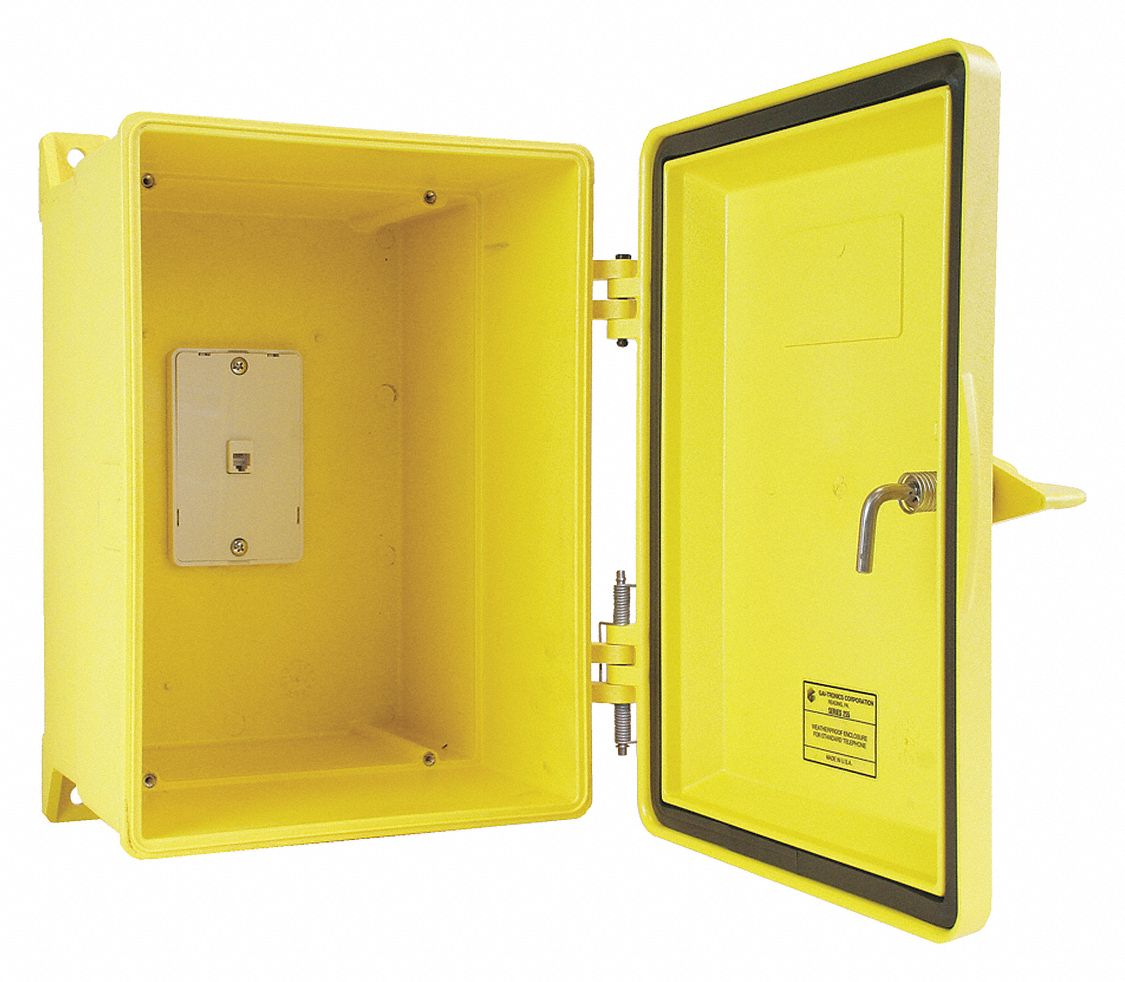 HUBBELL GAI-TRONICS, Modular Jack/Spring Door Return, Weatherproof ...