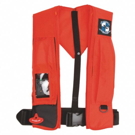 STEARNS, Orange, II/III/V, Inflatable Life Jacket - 48ZV30|1439ORG-00 ...