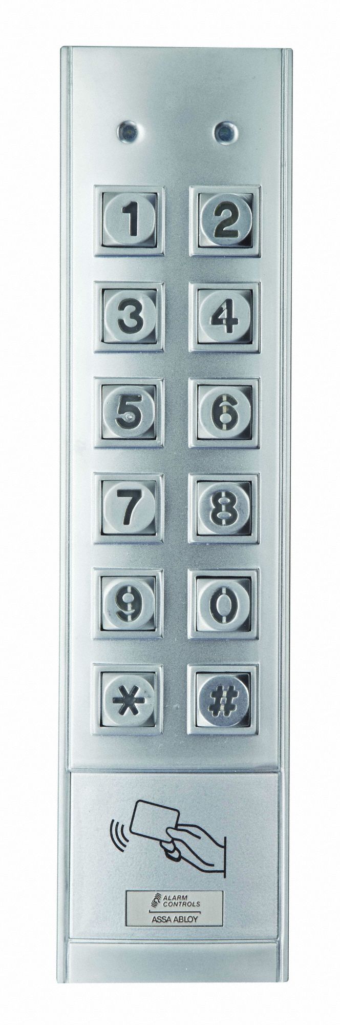 ALARM CONTROLS, 7 1/16 in Ht, 1 in Dp, Electromagnetic Access Keypad ...