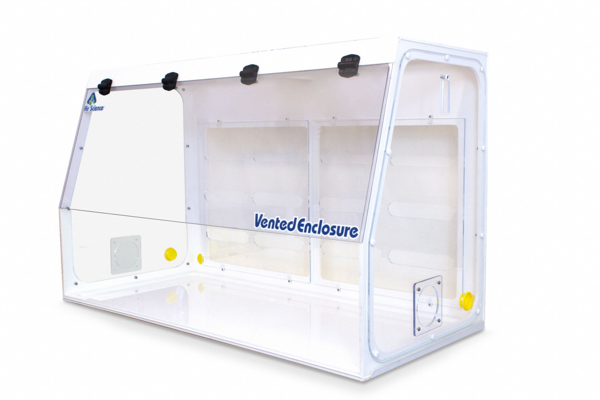 AIR SCIENCE, Purair Vented Enclosure, 4 ft Overall Wd, Ductless ...