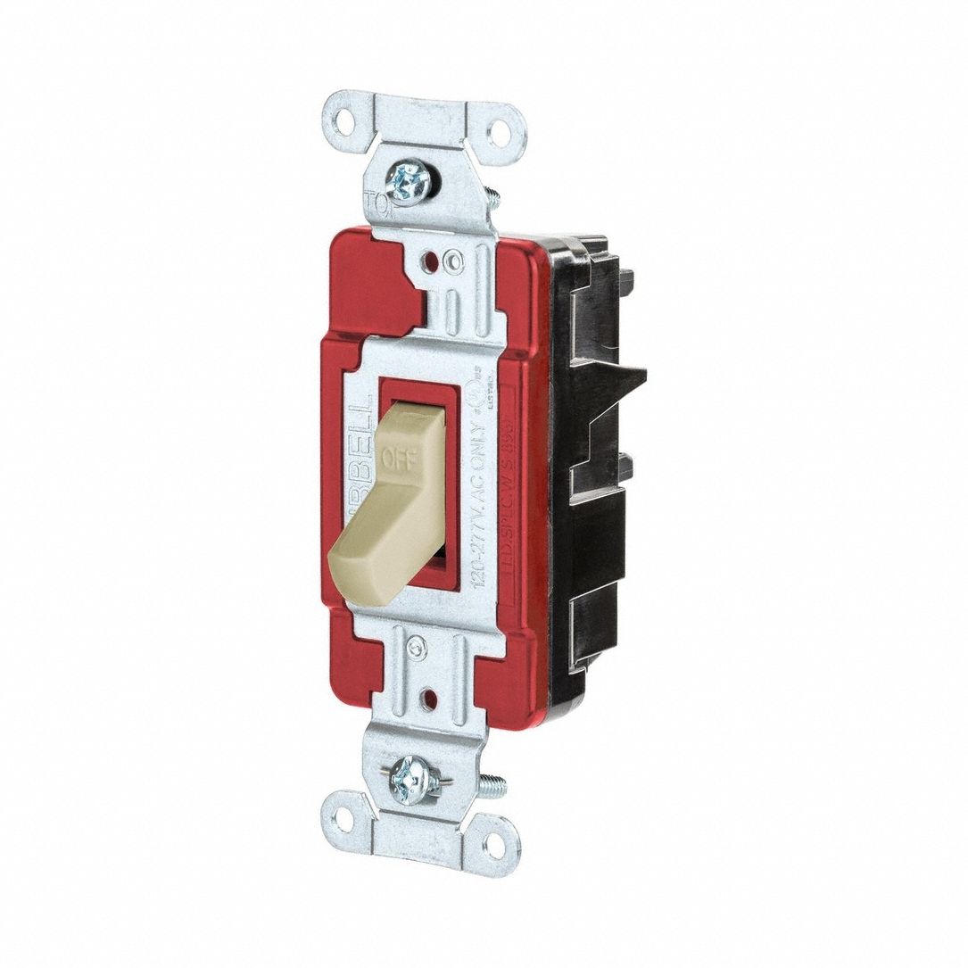 Toggle Switch, Single Pole, Wall Switch - 902X74|CSB120STI - Grainger