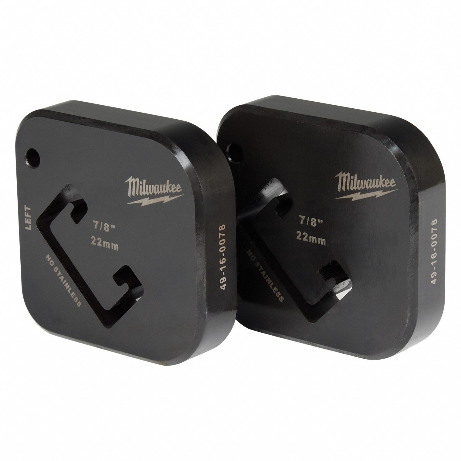 MILWAUKEE, For 1 5/8 in Strut Wd, For 7/8 in Strut Ht, Shearing Dies ...