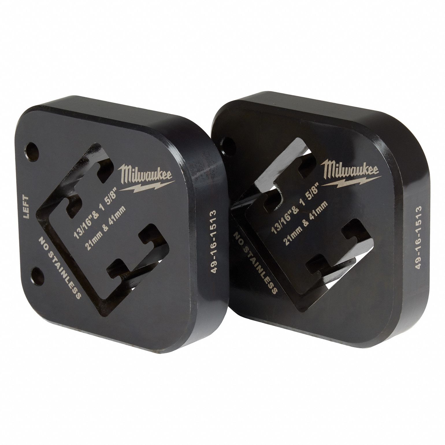 MILWAUKEE, For 1 5/8 in Strut Wd, For 13/16 in Strut Ht, Shearing Die ...