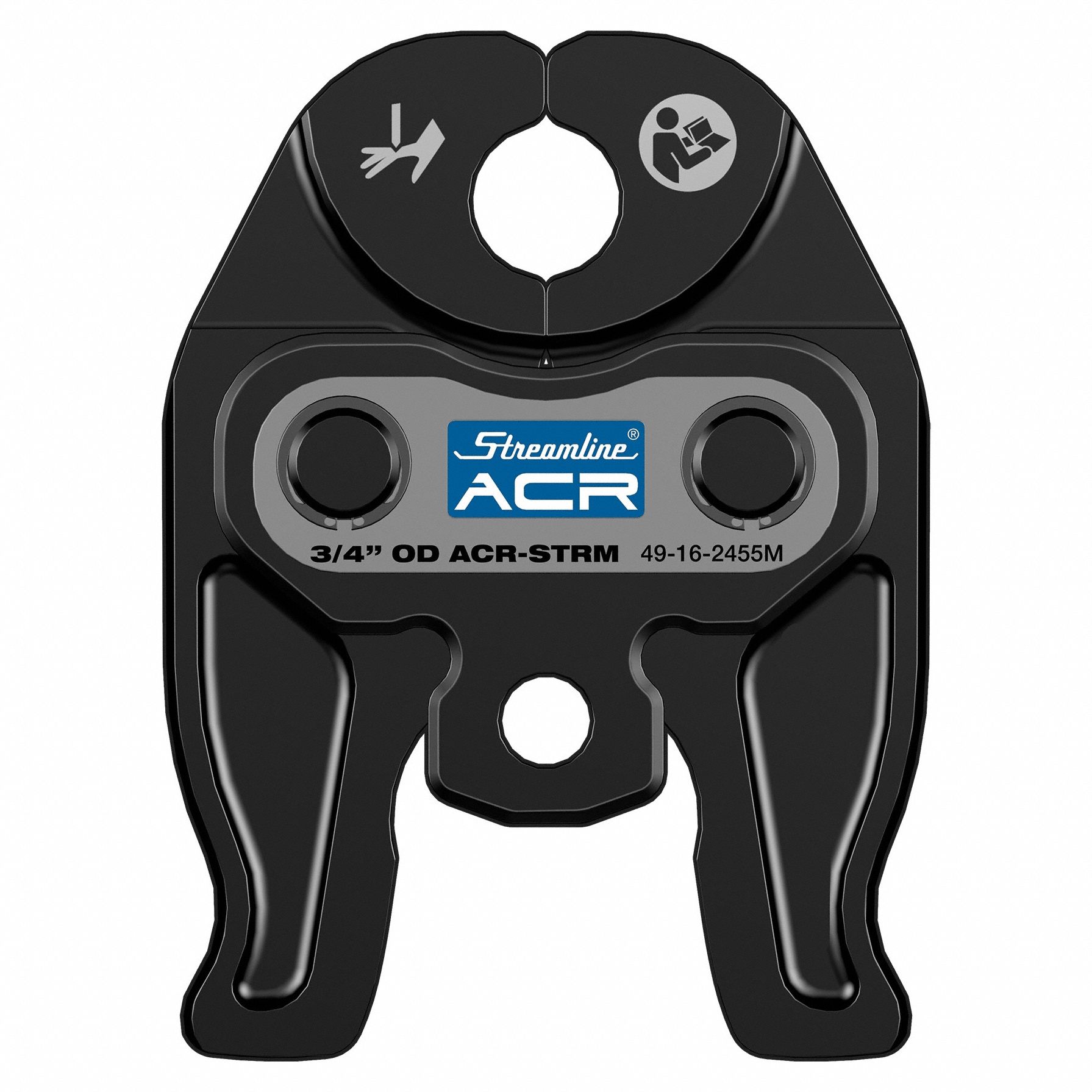 MILWAUKEE, 3/4 in Pipe, Copper, Press Jaw - 820EV2|49-16-2455M - Grainger